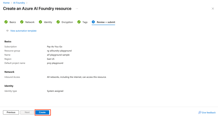 Getting Started with Azure AI Foundry Playgrounds – Dave McCollough