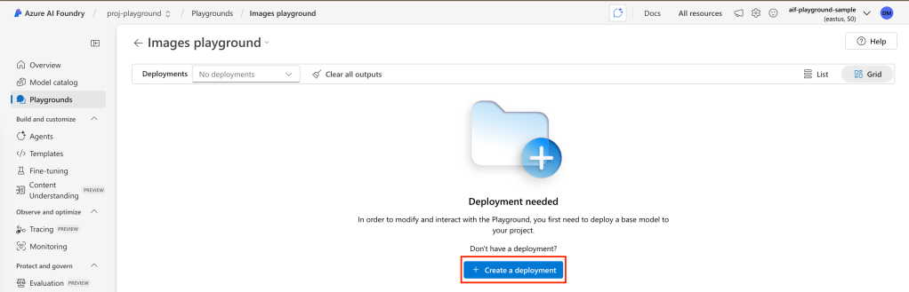 Getting Started with Azure AI Foundry Playgrounds – Dave McCollough
